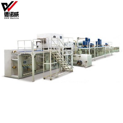 No Minimum Sleep Sanitary Napkin Machine With Tension Unwinding Equipped